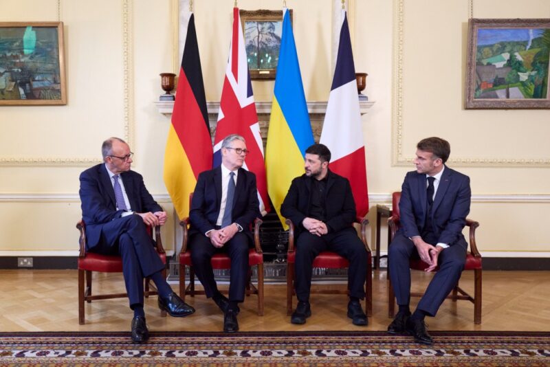 Germany, France, and UK sketch plan to bring Putin to the negotiating ...