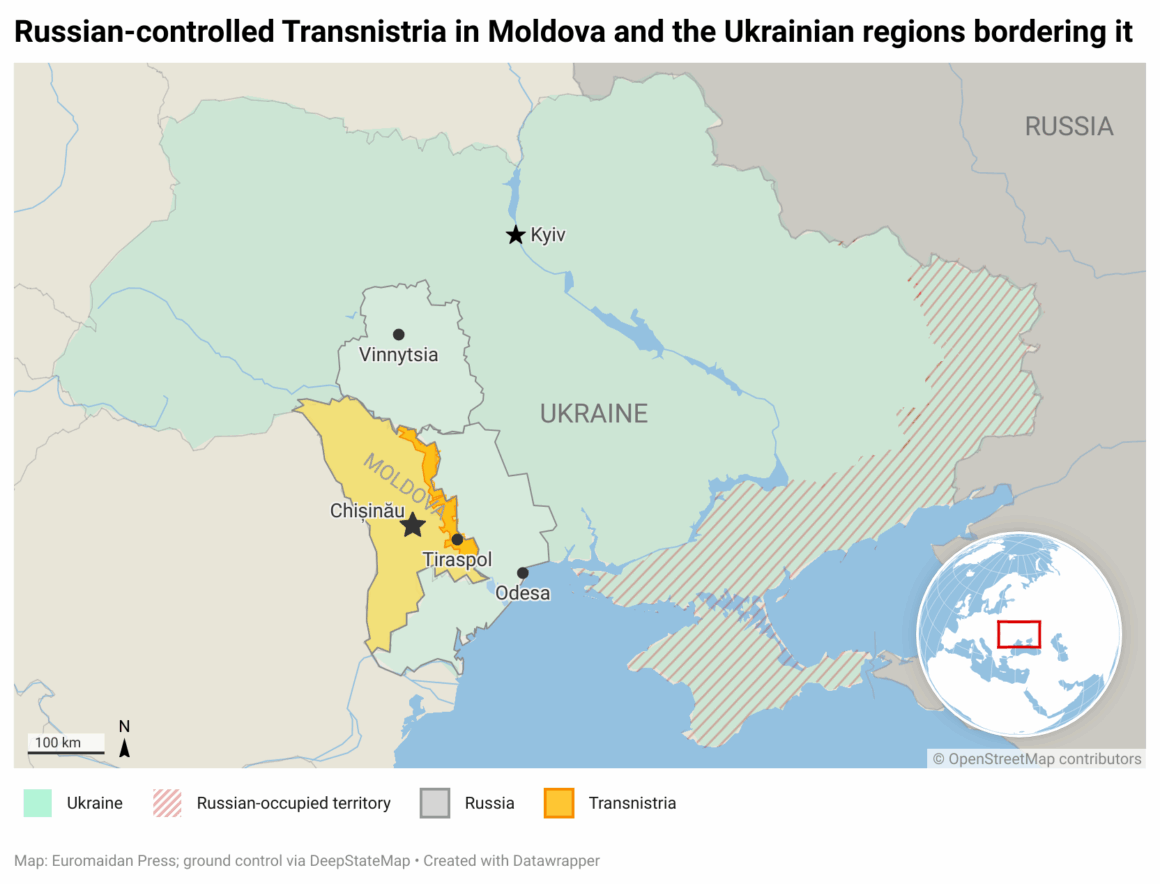 Russia eyes Moldova's Transnistria as new threat axis toward Odesa ...